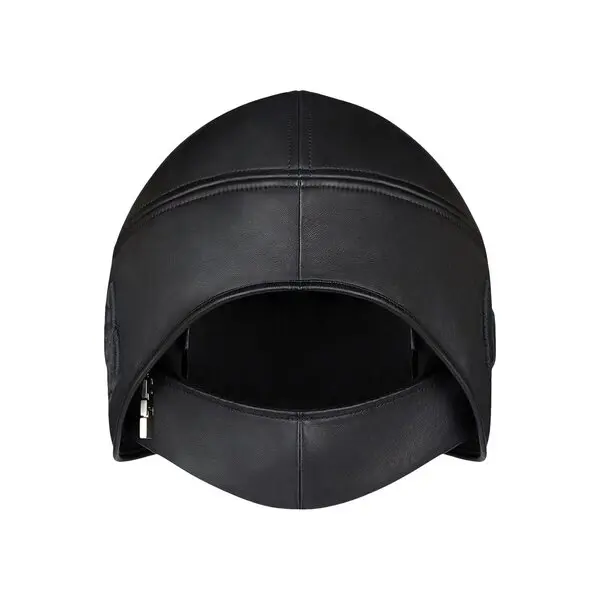 Givenchy X Bstroy Leather Bucket Hat With Mask - Black