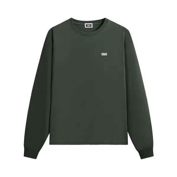 Kith Long Sleeve Lax Tee - Green