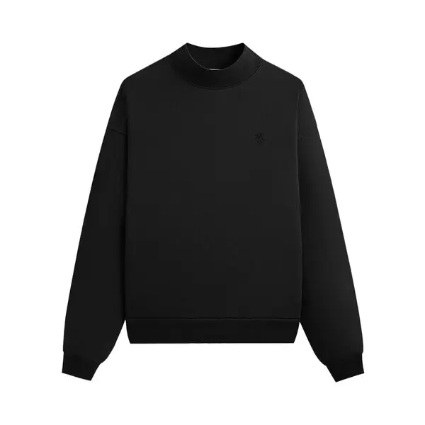 Kith Garment Dyed Fleece Mockneck Sweatshirt