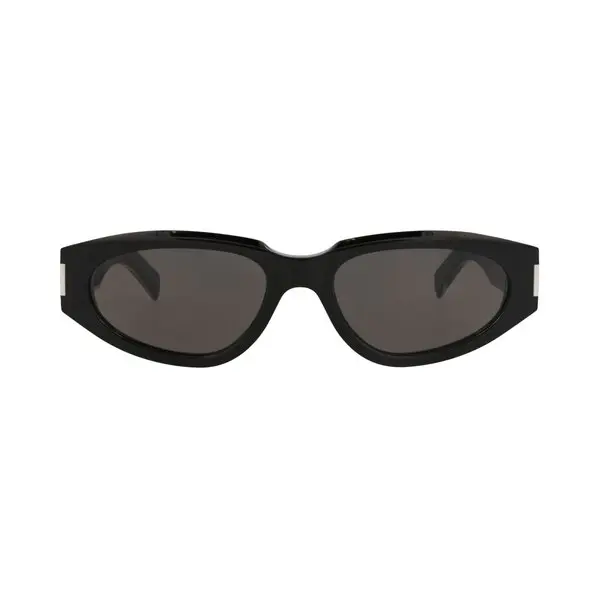 Saint Laurent Round-frame Recycled Acetate Sunglasses - Black