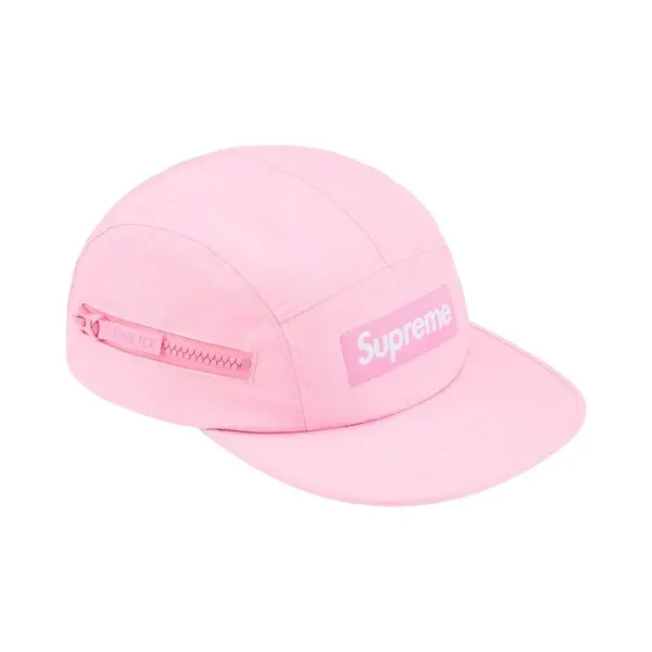 Supreme Gore-tex Zip Pocket Camp Cap - Pink