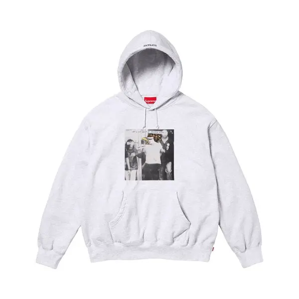 Supreme X Antihero Hooded Sweatshirt - Grey