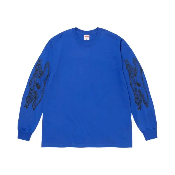Supreme X Antihero Eagle Long-sleeve Tee - Blue