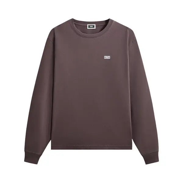 Kith Long Sleeve Lax Tee - Brown