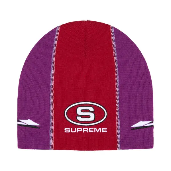Supreme Racing Panel Beanie - Red
