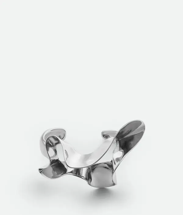 BOTTEGA  VENETA Anemone Cuff Bracelet - Silver