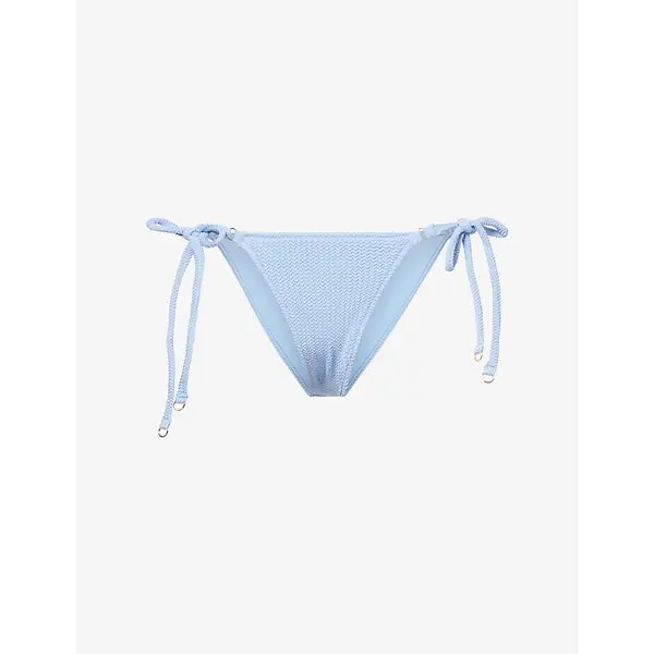 Seafolly Sea Dive Tie-side Bikini Bottom - Cornflower