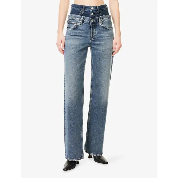 AGOLDE Elson Straight-leg Denim Jeans