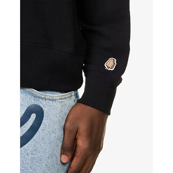 ICECREAM Billboard Graphic Cotton-jersey Sweatshirt