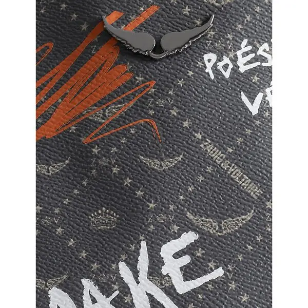 Zadig&Voltaire Z Shopper Xl Coated-canvas Tote Bag - Road