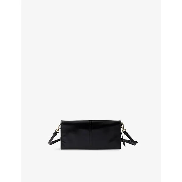 Prada Logo-embellished Leather Wallet - Black