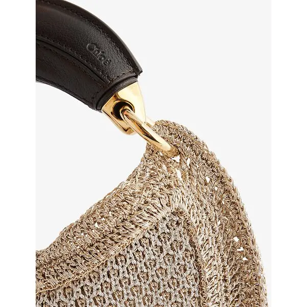 Chloé Raffia Hobo Bag