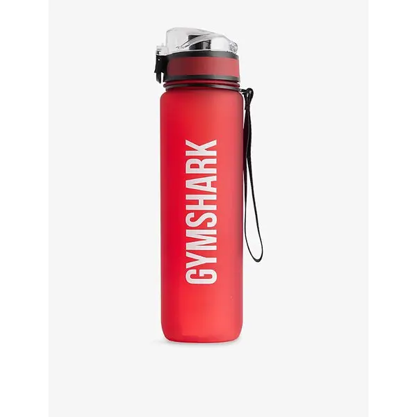 GYMSHARK Branded Sports Bottle - Athletic Burgundy