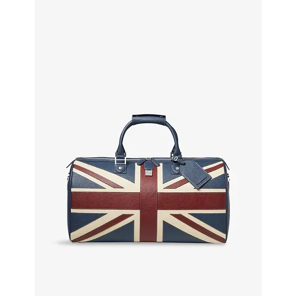 ASPINAL OF LONDON Boston Brit Leather Travel Bag