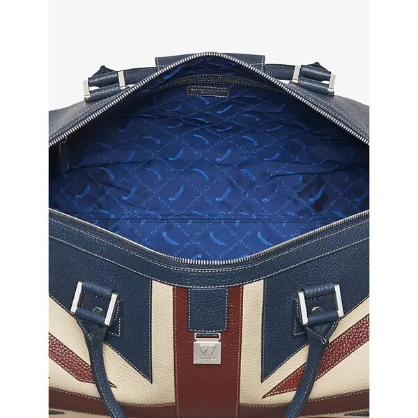 ASPINAL OF LONDON Boston Brit Leather Travel Bag