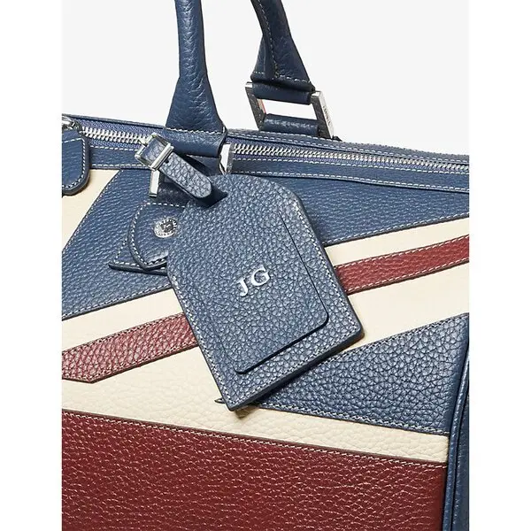 ASPINAL OF LONDON Boston Brit Leather Travel Bag
