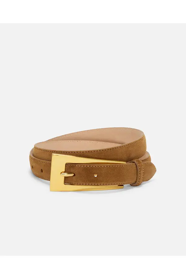 AUREUM No. 10 Italian Leather Belt - Gold