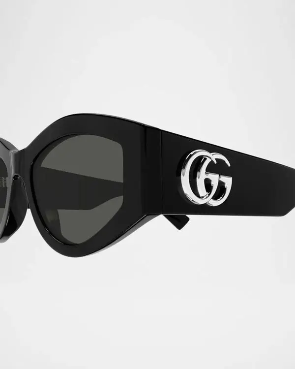 Gucci Gg Extruded 53mm Geometric Sunglasses