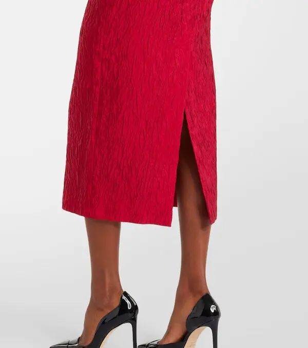 ROKSANDA Falah Cloqué Midi Dress