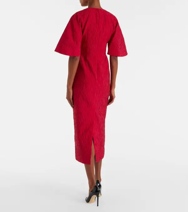 ROKSANDA Falah Cloqué Midi Dress