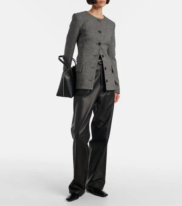 Proenza Schouler Annemarie Wool Jacket - Grey