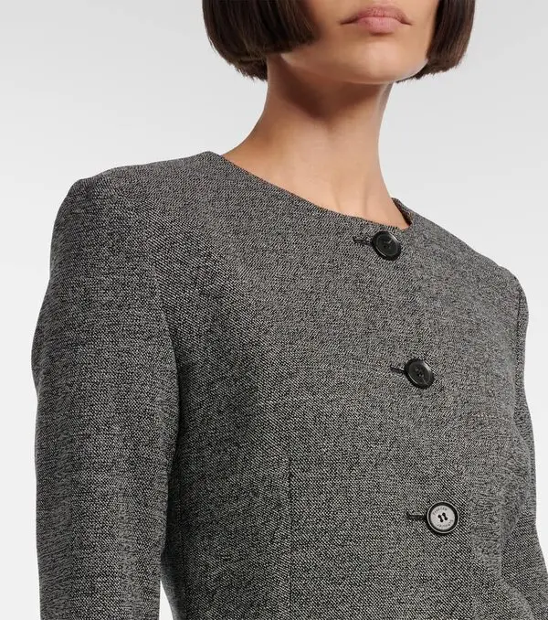 Proenza Schouler Annemarie Wool Jacket - Grey