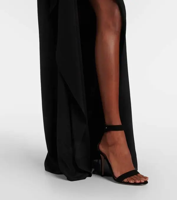 Roberto Cavalli Sequined Silk Gown