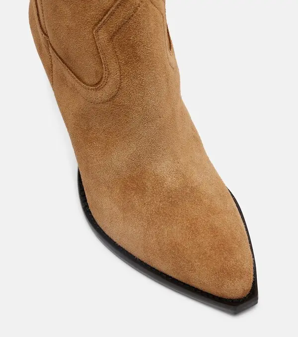 Isabel Marant Étoile Leyane Suede Cowboy Boots