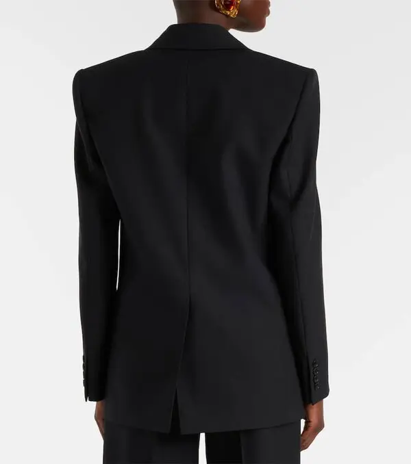 Saint Laurent Double-breasted Wool Blazer