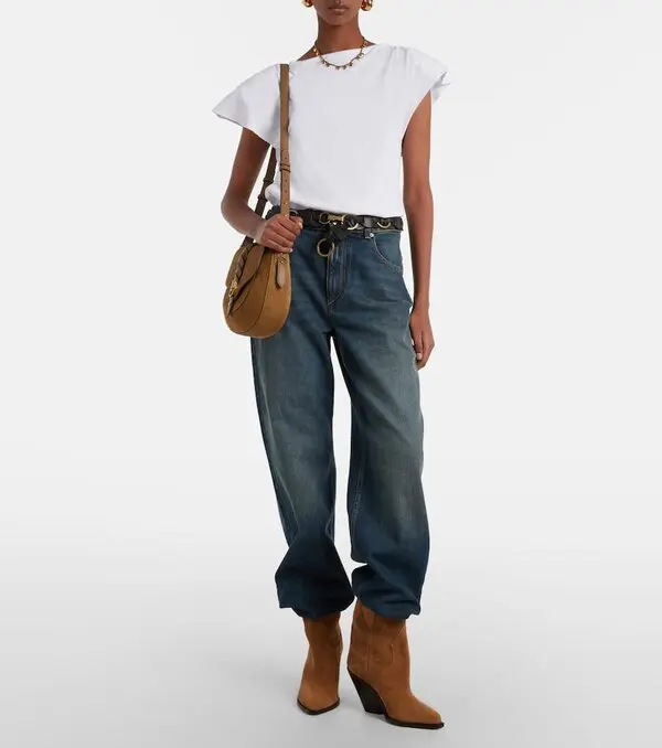 Isabel Marant Étoile Altay Small Suede Shoulder Bag
