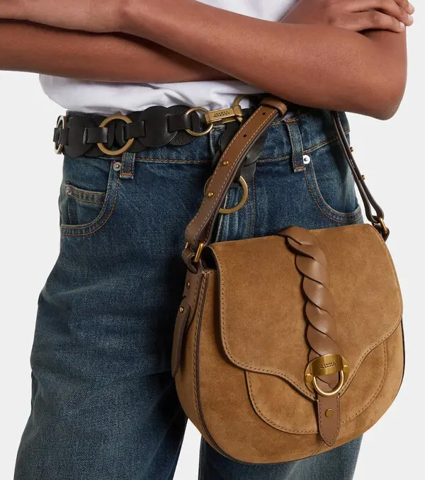 Isabel Marant Étoile Altay Small Suede Shoulder Bag