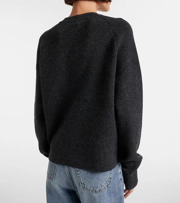 TOTEME Wool-blend Cardigan - Grey