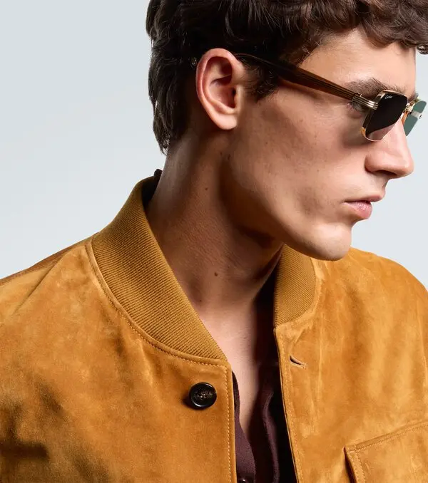 Cartier Premiere De Rectangular Sunglasses