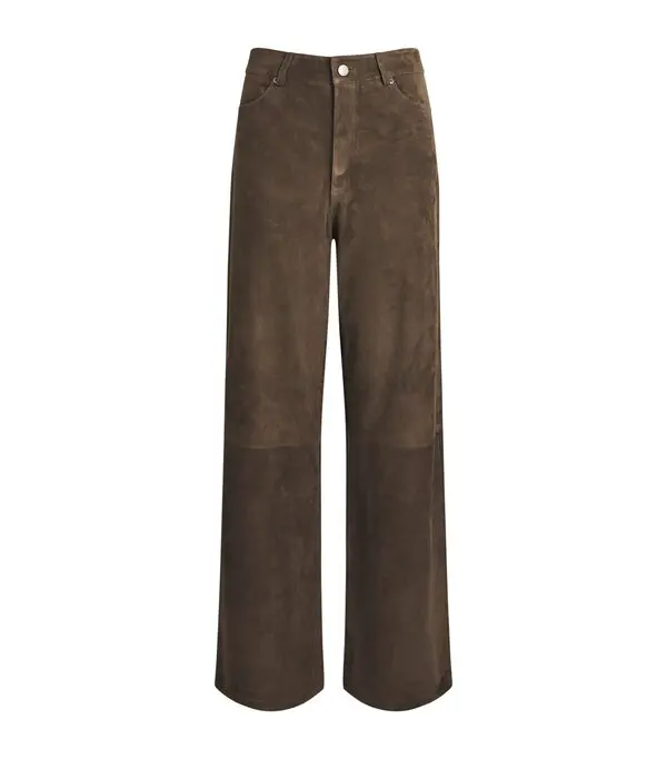 Stylein Suede High-rise Trousers