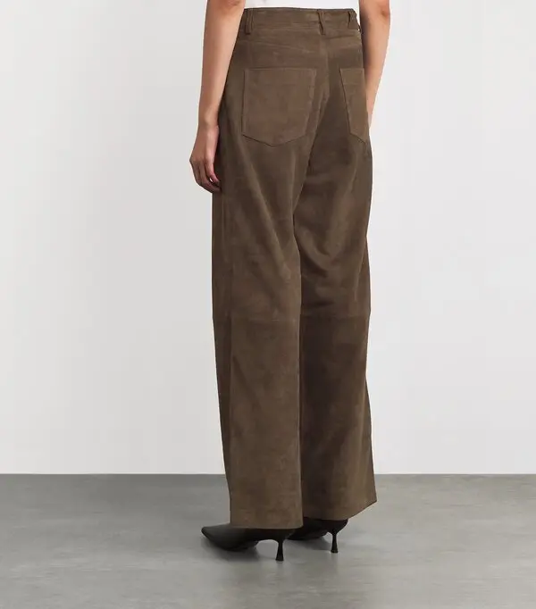 Stylein Suede High-rise Trousers