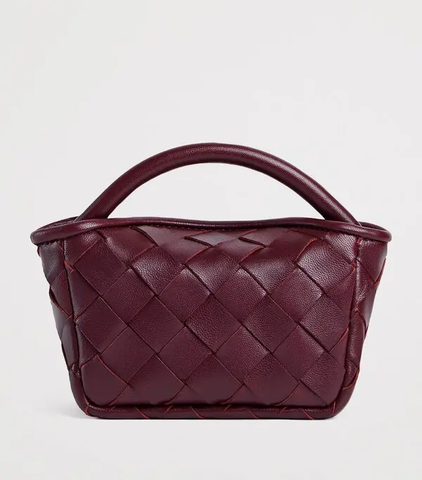 Bottega Veneta Leather Candy Cobble Top-handle Bag