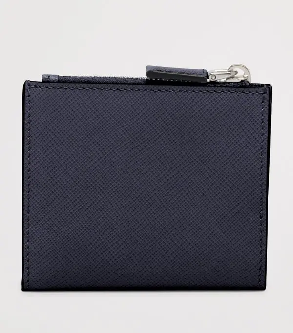 Prada Small Leather Logo Wallet
