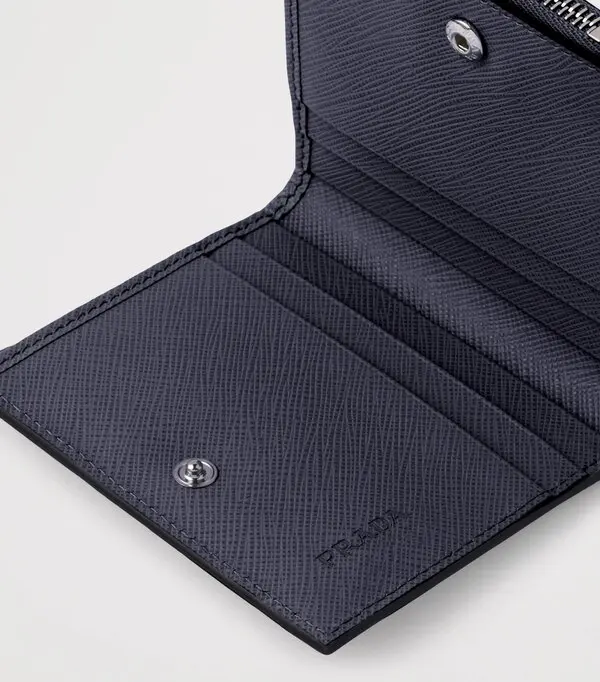 Prada Small Leather Logo Wallet