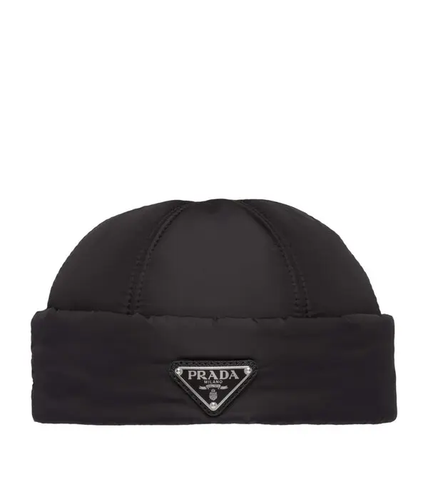Prada Re-nylon Beanie - Black