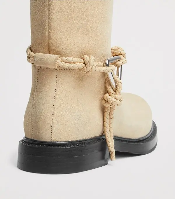Bottega Veneta Leather Knee-high Boots - Neutral