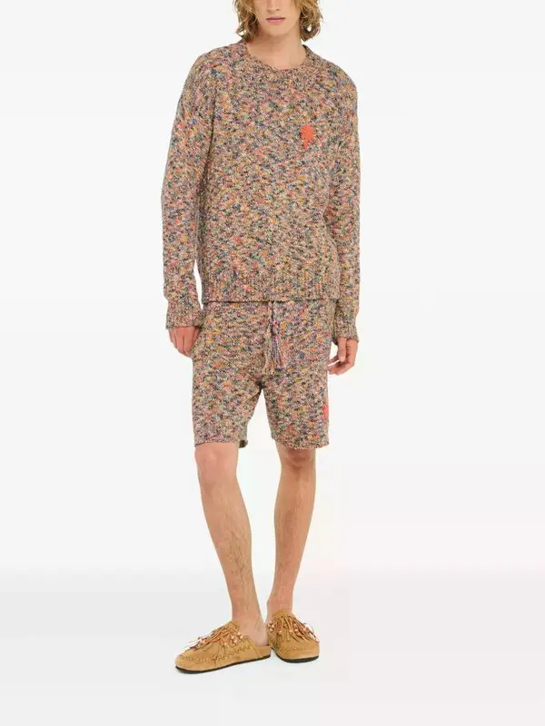 Alanui Palm-tree Crew-neck Sweater