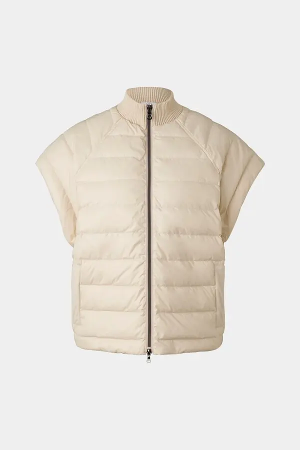 Bogner Nahla Hybrid Down Vest - Sand