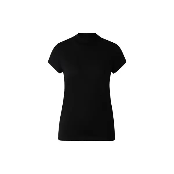 Bogner T-shirt With Stand-up Collar - Black
