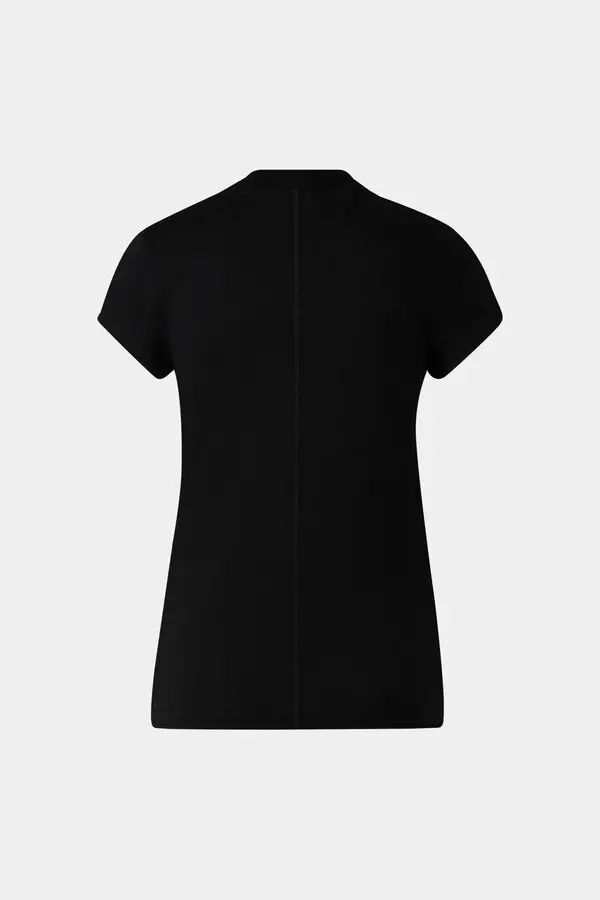 Bogner T-shirt With Stand-up Collar - Black