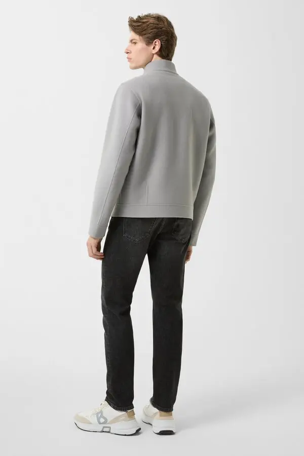 Bogner Double-faced Wool Blouson - Light Gray
