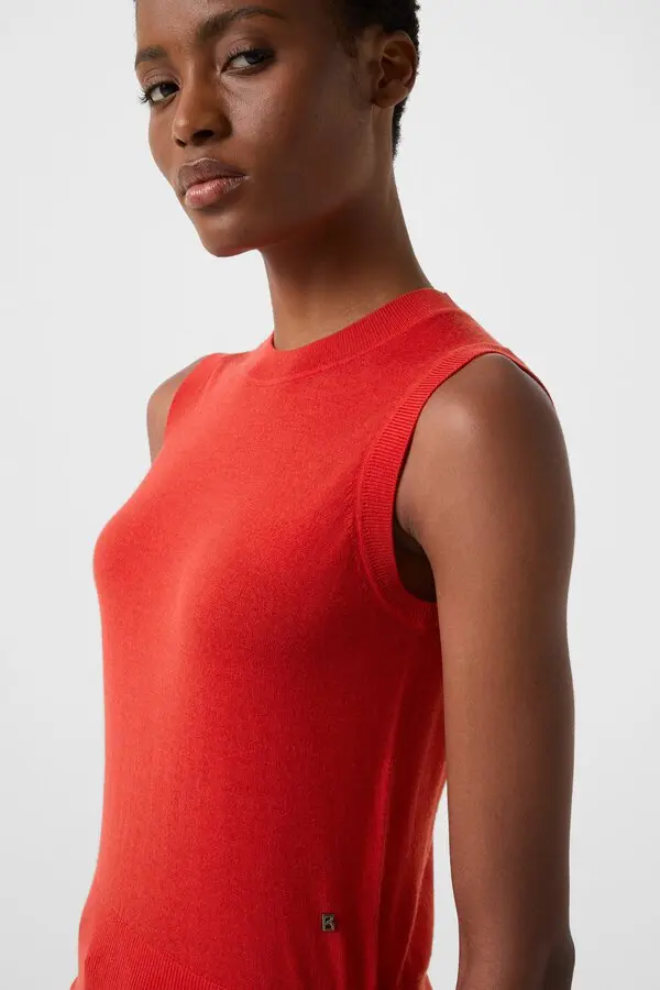 Bogner Knitted Top Isola - Red