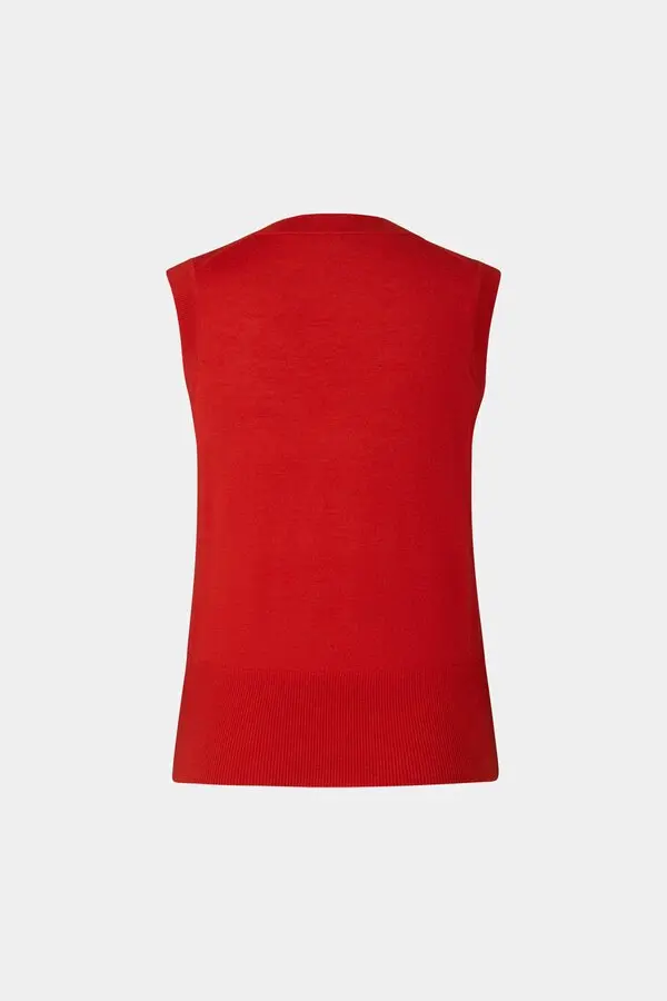Bogner Knitted Top Isola - Red