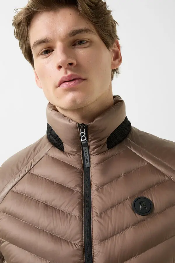 Bogner Lasse Lightweight Down Vest - Mud