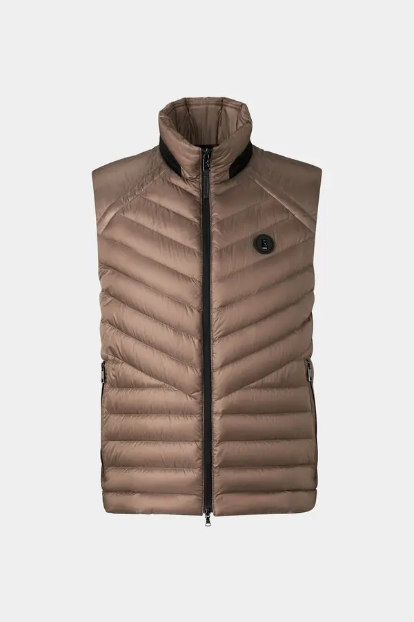 Bogner Lasse Lightweight Down Vest - Mud