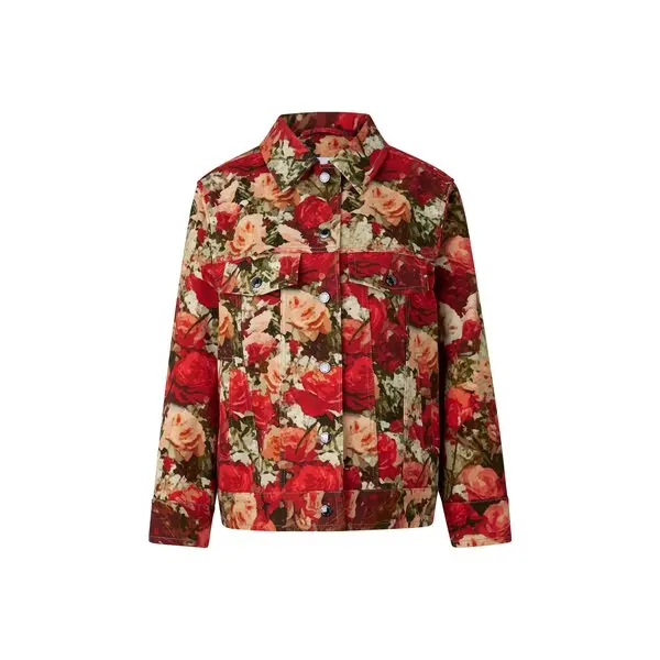 Bogner Jaclyn Floral Denim Jacket